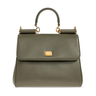 Dolce & Gabbana Femme, Sacs, Vert, Taille: ONE Size My Sicily Handbag