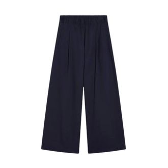 Semicouture Pantalon Large - Femme - Pantalons - Bleu - Taille: 44 FR