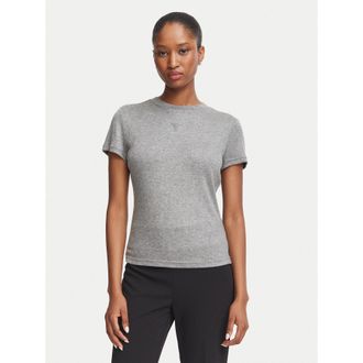 Guess T-Shirt W5BP07 KCGM2 Dunkelgrau Regular Fit