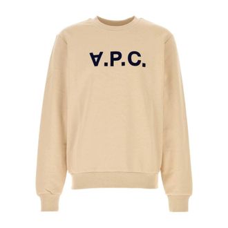 A.P.C. Beiges Baumwoll-Sweatshirt - - Sweatshirts & Hoodies - Herren - Beige - XS