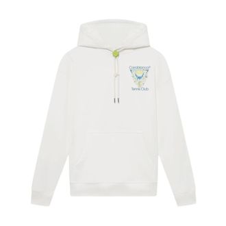 Casablanca Herren, Sweatshirts & Hoodies, Wei&szlig;, XLGr&ouml;&szlig;e