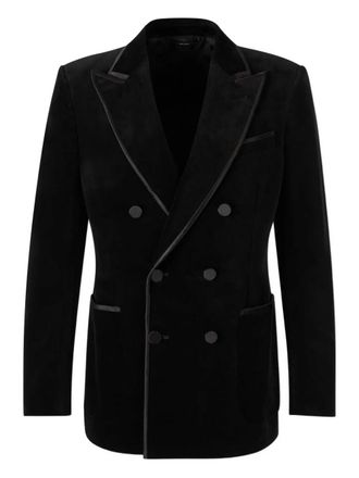 Tom Ford veste en cuir - Noir