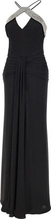Rebecca Vallance Femme, Robes, Noir, Taille: 38 FR Astros Embellished Draped Gown