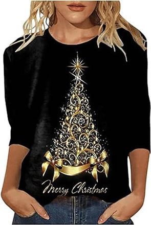 Generic Pull Noel Femme Sweat Noel Rigolo Femme Hiver Pull No&euml;l Femme Drole Pull De Noel Femmes Pull Noel Moche Pull Noel Femmes Pull Noel Famille No&euml;l Sweat 