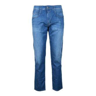 Replay Denim Jeans mit Einzigartigem Stoffmix - - Jeans - Herren - Blau - W36