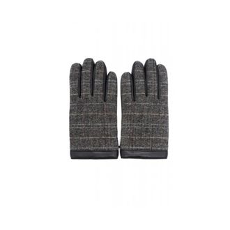 HUGO BOSS Homme, Accessoires, Noir, Taille: 9 1/2 IN Leather Gloves