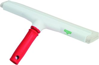 Unger Fliesenwischer Ergo (35 cm, streifenfreie Reinigung von Fliesen und Fugen, f&uuml;r Sanit&auml;rr&auml;ume, Griff ergonomisch, rot) EW35R