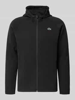 Lacoste Sport Regular Fit Sweatjacke mit Baumwoll-Anteil