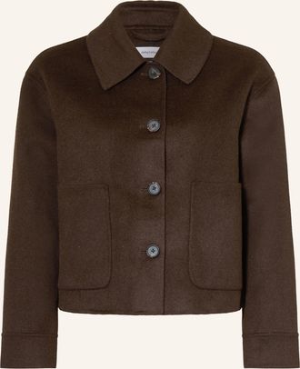 Darling Harbour Darling Harbour Kastenjacke braun