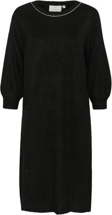 Kaffe Strickkleid - - Dresses - Damen - Schwarzk - 2XL