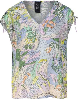 Marc Cain Damen Schlupfbluse SUSHI Relaxed Fit