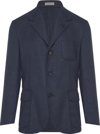 Corneliani Homme, Vestes, Bleu, Taille: 3XL Veste Stretch en Laine