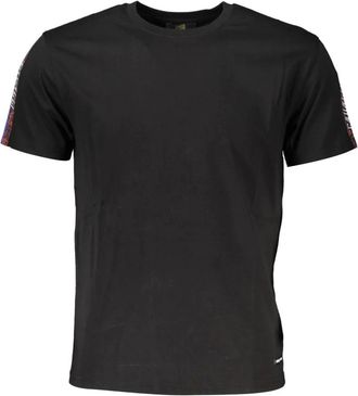 Cavalli Homme, Tops, Noir, Taille: M T-shirt Homme Manches Courtes Noir