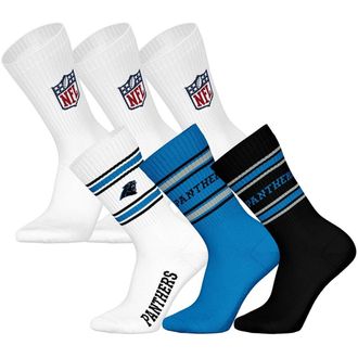 NFL unisexe Chaussettes Paquet de 6 6Pack Crew Socks