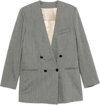 Alberta Ferretti Blazer - Grau