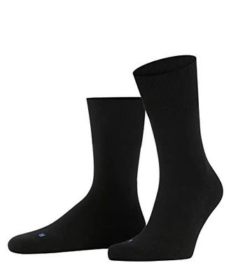 Falke Run U Sso coton unies 1 paire, Chaussettes Mixte, Noir Black 3000, 39-41