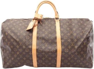 Louis Vuitton unisex, Pre-owned, Brun, Taille: ONE Size Pre-owned Keepall Monogram Boston Bag