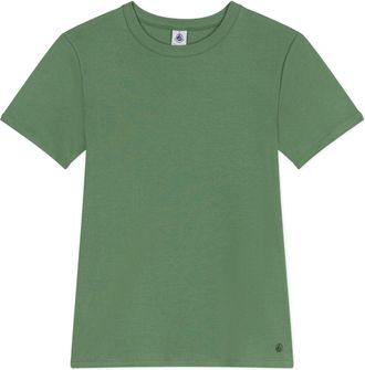 Petit Bateau Damen A0D3O Kurzärmeliges T-Shirt, Blau, XL