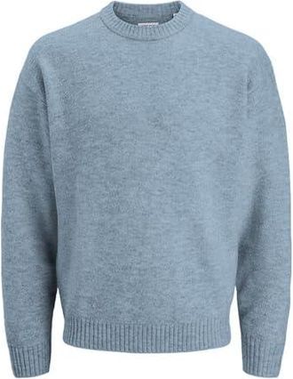 Jack & Jones Jjesoho Ollie Knit Crew Neck Sn, Skyway, XXL Homme