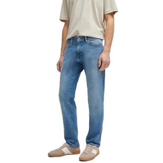 BOSS Hommes Maine BC-L-C Jean Regular Maine en Denim Stretch Bleu