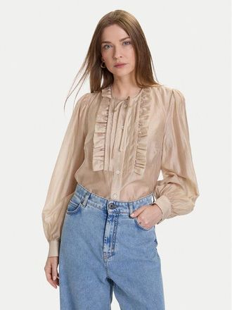 Vicolo Bluse TF0256 Beige Regular Fit