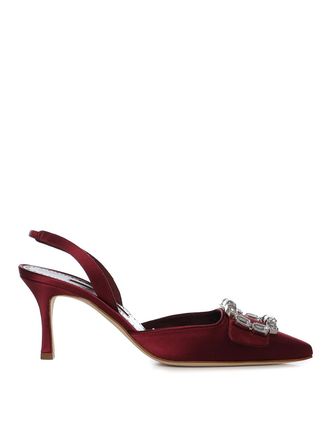 Manolo Blahnik Chaussures &Agrave; Talon - Argent
