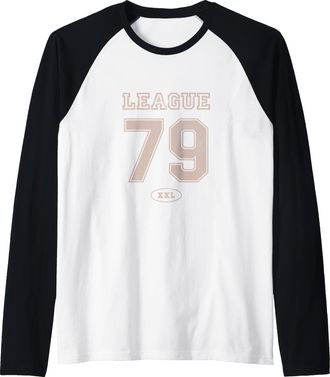 Trendy Apparel League Number 79 XXL Football Jersey Raglan