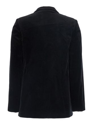 Antonelli Womens Velvet Jacket Galbusera Black Blazers
