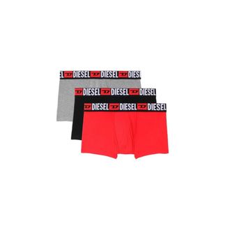Diesel Homme, Sous-v&ecirc;tements, Multicolore, Taille: M Lot de trois boxers longs