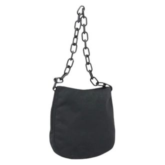 Prada Pre-owned Vintage Nylon Shoulder Bag - Femme - Pre-owned - Noir - Taille: ONE Size