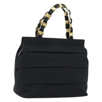 Ferragamo Pre-owned Nylon Hand Bag - - Pre-owned - Damen - Schwarzk - ONE SIZE