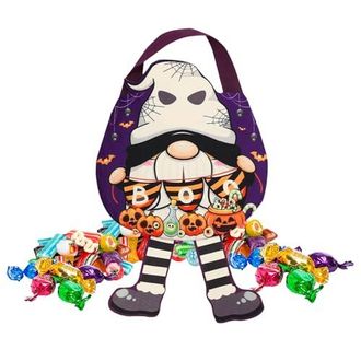 Generico Sacs pour Halloween Sac fourre-tout Partie Snack Tissu Non Enfants D&eacute;fil&eacute;s Nuit Rassemblements Familiaux Enseignants &Eacute;cole, C, Fare riferimento alla d
