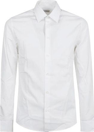 Burberry Homme, Chemises, Blanc, Taille: L Burberry Chemises White