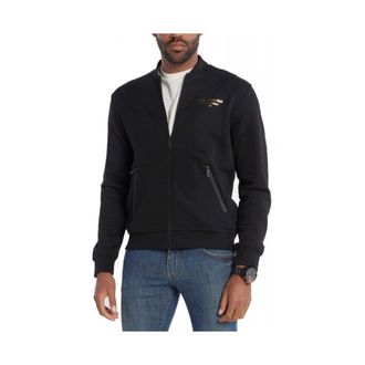 Karl Lagerfeld Fullzip Logo Sweatshirt - - Sweatshirts & Hoodies - Herren - Schwarzk - L