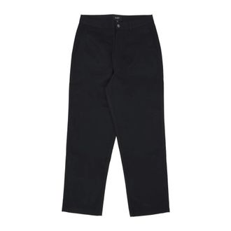 HUF Schwarze lange Herrenhose - - Trousers - Herren - Schwarzk - W36