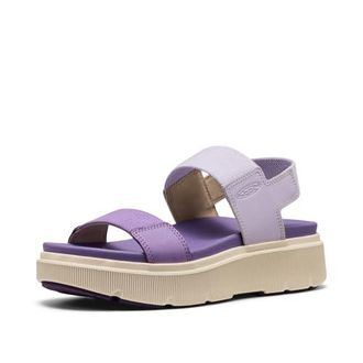 Keen Elle Mila Sandales l&eacute;g&egrave;res confortables et faciles &agrave; enfiler pour femme, Chardon/Purple Haze, 37.5 EU