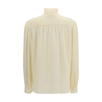 Chlo&eacute; Womens Beige Polyester Blouse