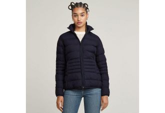 G-Star Steppjacke Light Weight Pdd Jacket mit Logo Stickerei am &Auml;rmel