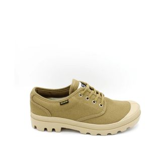 Palladium Canvas Schn&uuml;rschuh mit Gummisohle - - Shoes - Herren - Gr&uuml;n - 40 EU