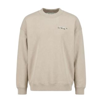 Off-white Logo Skate Sweater - - Sweatshirts & Hoodies - Herren - Beige - L