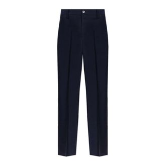 Versace B&uuml;gelfaltenhose - - Trousers - Herren - Blau - S