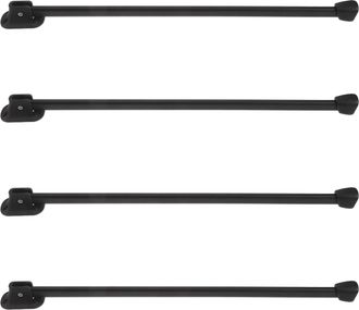 Lurrose 4 St&uuml;ck Klappbare Tischbeine 50cm aus Robustem Eisen mit Rutschfesten F&uuml;&szlig;en f&uuml;r Sofas Kommoden und Klapptische M&ouml;belbeine f&uuml;r Innenbereich und Flexibl