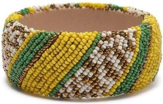 Maliparmi Maliparmi, Femme, Accessoires, Jaune, Taille: ONE Size Summer Stripes Bracelet