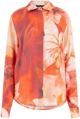 Guess Chemise imprim&eacute;e Marciano &agrave; manches longues