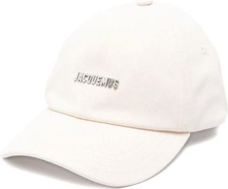 Jacquemus unisex, Accessoires, Beige, Taille: 60 CM La Casquette Gadjo Cap