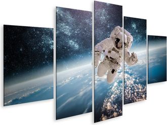 Islandburner Bild auf Leinwand Astronaut Im Weltraum Bilder Wandbilder Poster