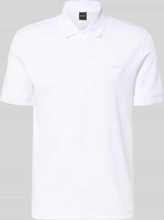 Boss Orange by Hugo Boss Regular Fit Poloshirt aus reiner Baumwolle Modell INTERLOCK