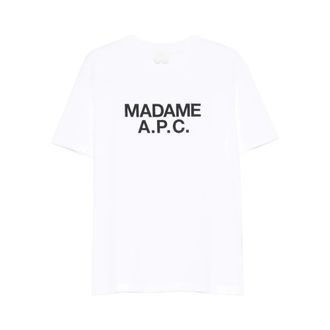 A.P.C. A.p.c., Homme, Tops, Blanc, Taille: XL T-Chemises