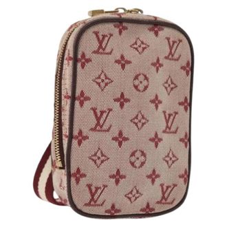 Louis Vuitton Pre-owned Monogram Mini Canvas Pouch - - Pre-owned - Damen - Rot - ONE SIZE