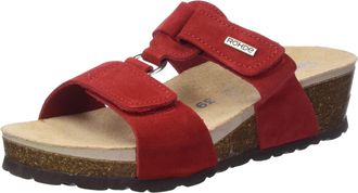 Rohde Damen Elba55 Hausschuh, 43 Cherry, 41 EU